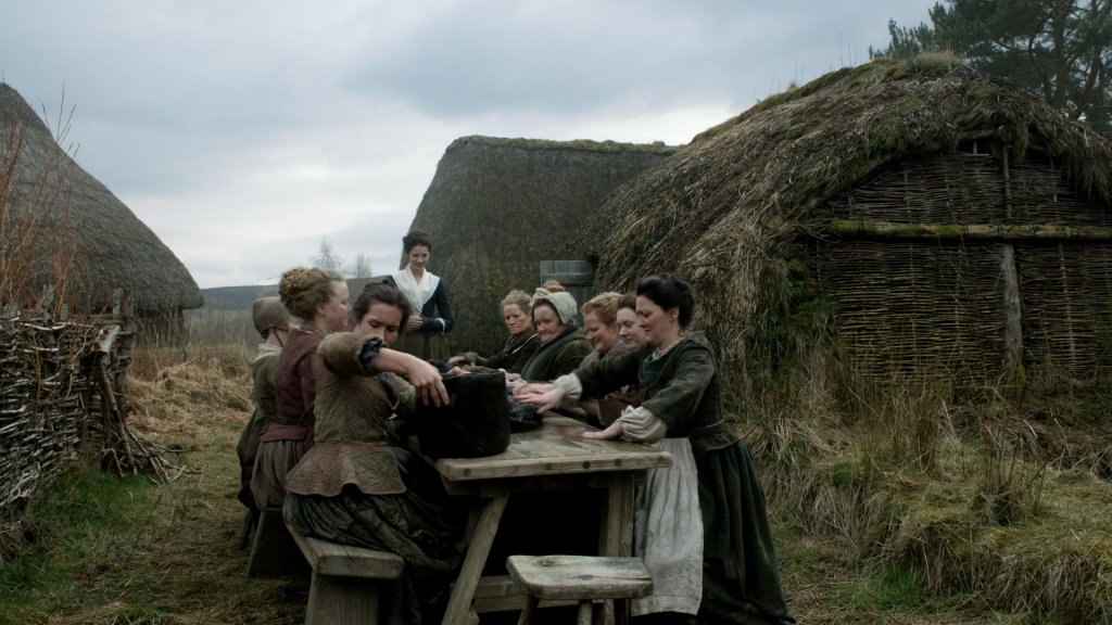 Le foulage de la laine et les chants de foulage dans Outlander