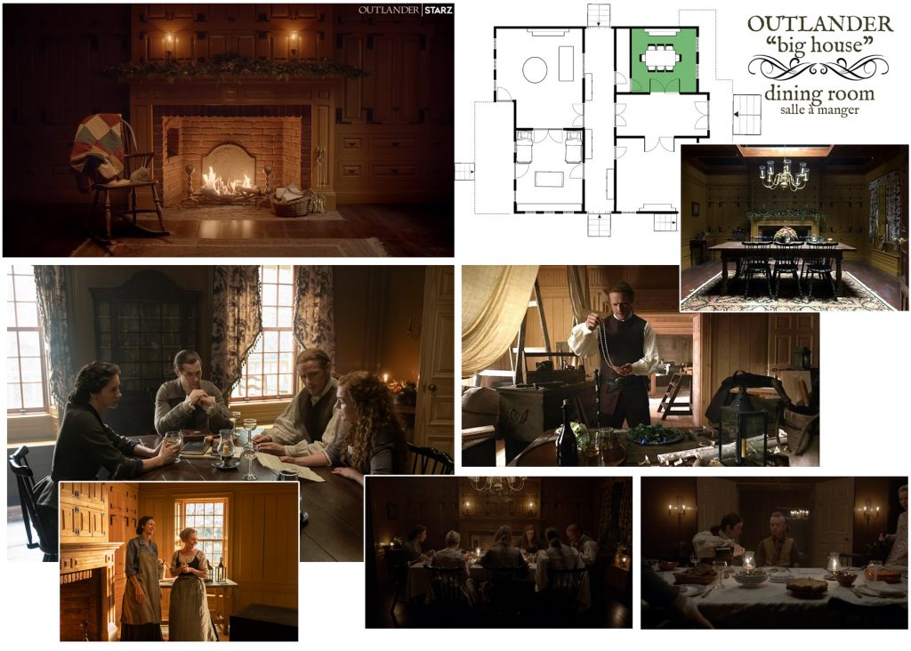 La Grande Maison de Fraser's Ridge dans la saison 5 d'Outlander