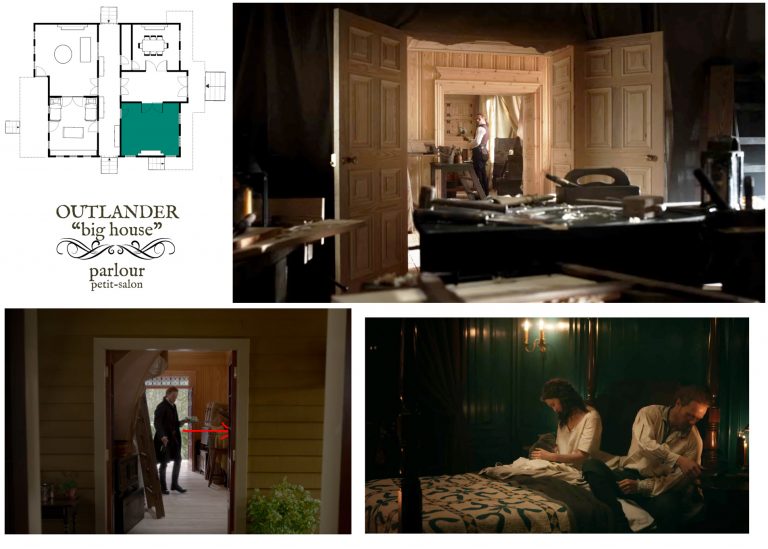 La Grande Maison de Fraser's Ridge dans la saison 5 d'Outlander